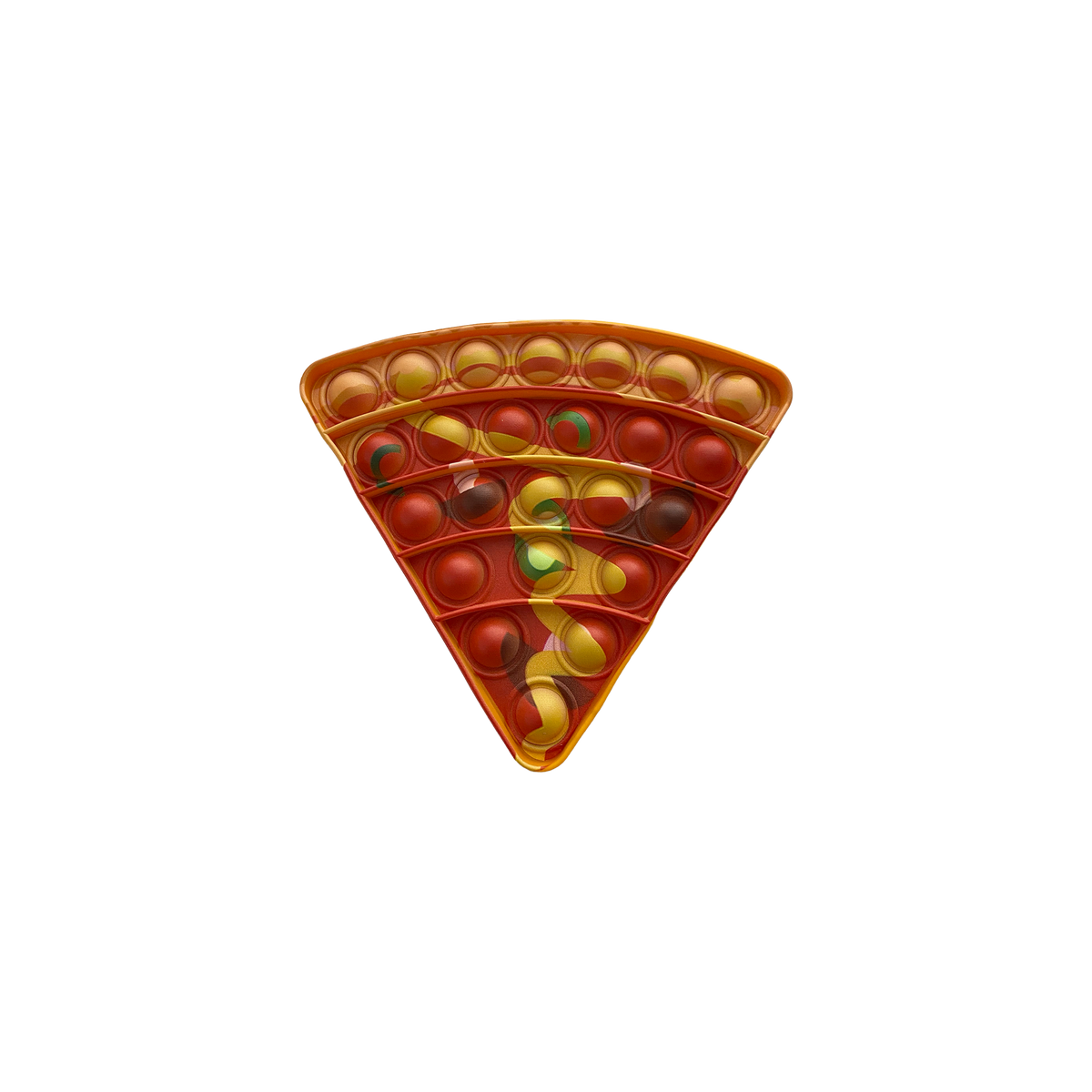 Bubble Pop It Sensory Fidget Toy: Pizza Slices Various Purple or Red ...